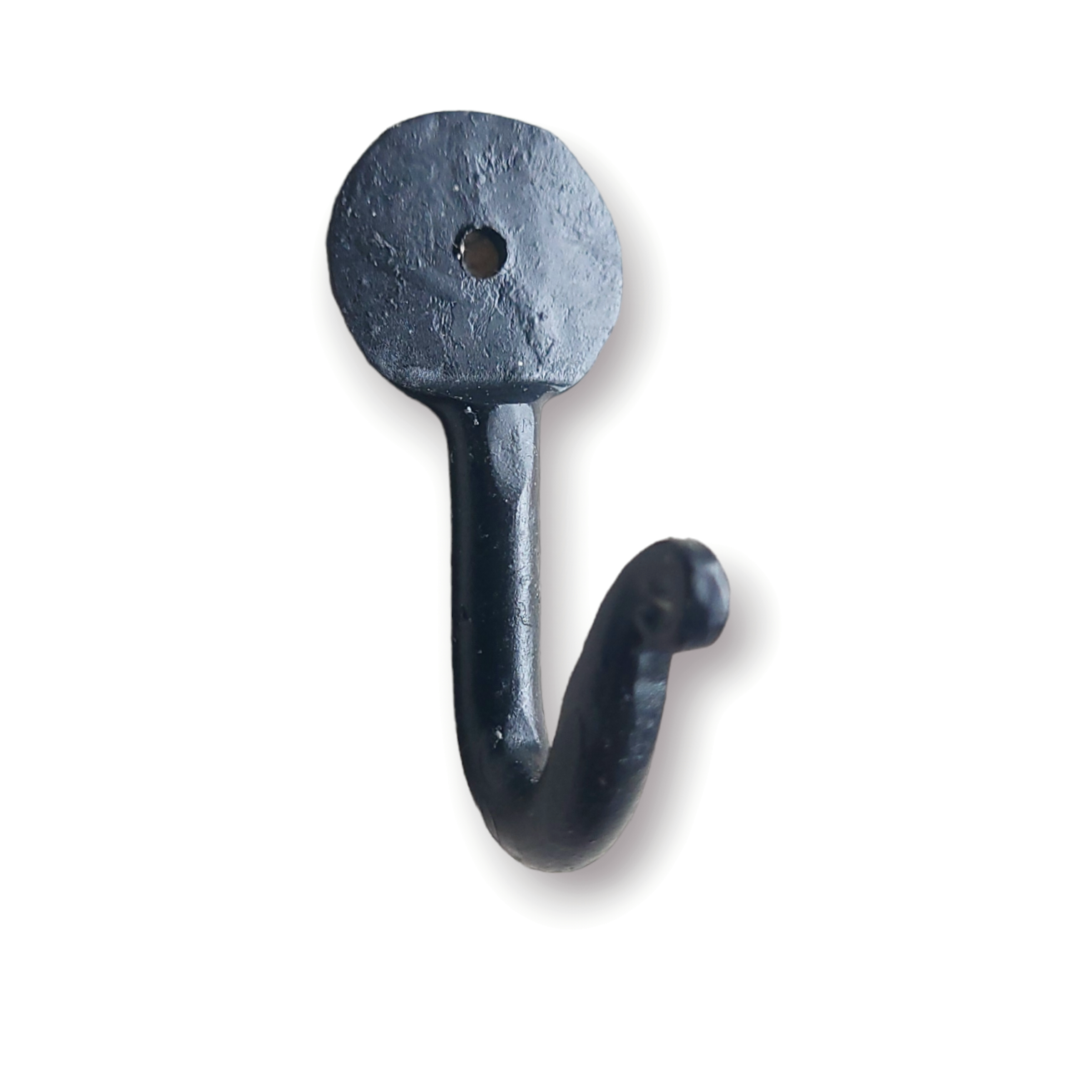 Penny End Single Hook – Hand Forged – 55 mm - Period Features