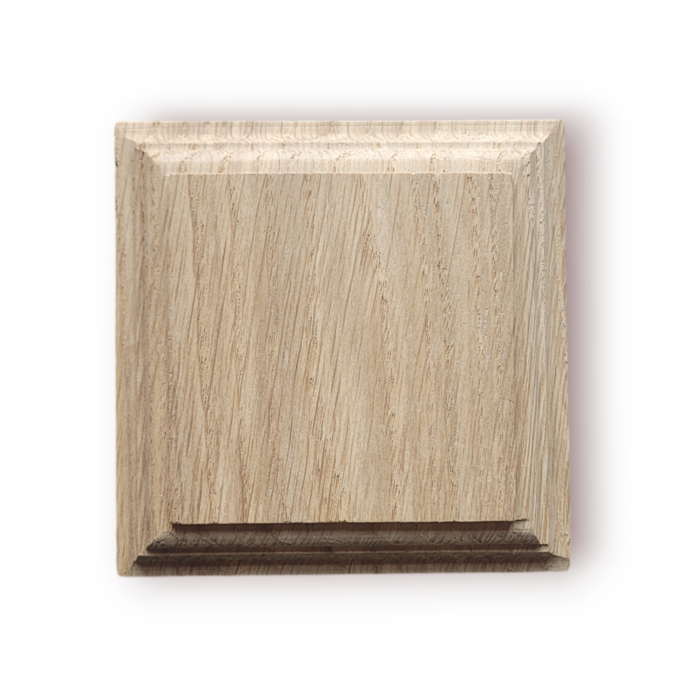 Square Oak Mounting Block - Period Features