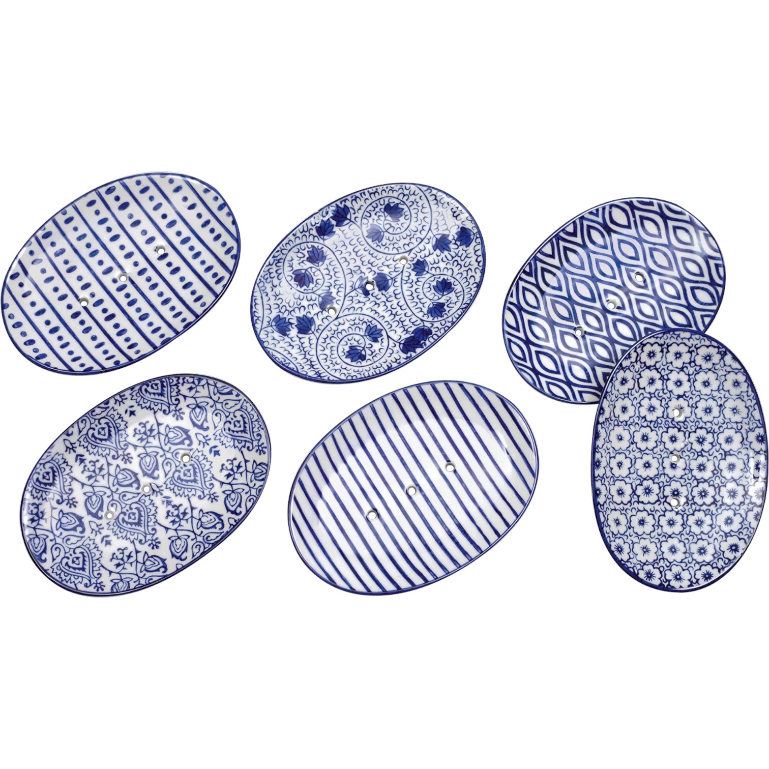 Oval Ceramic Soap Dish - Period Features