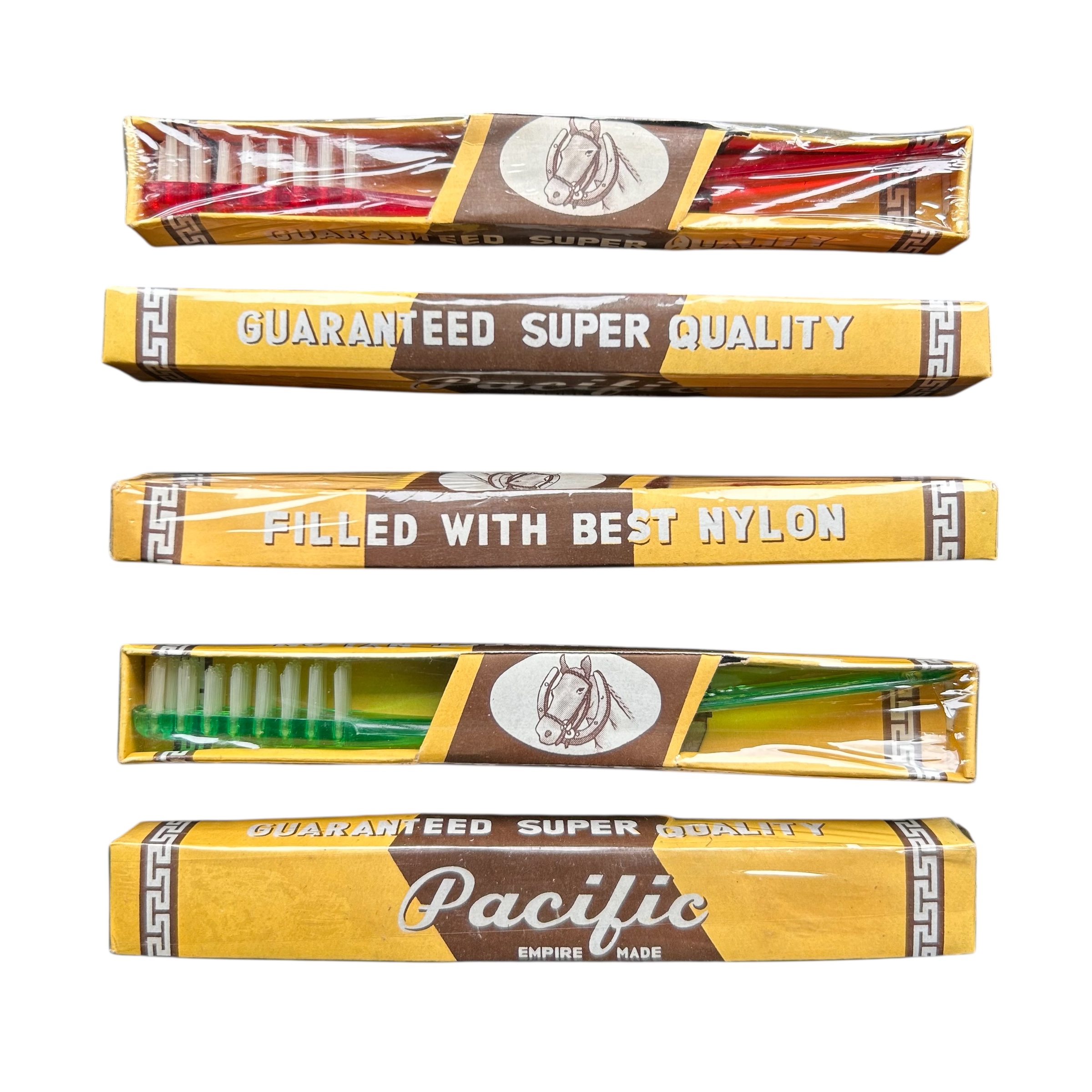 Vintage Pacific Lucky Toothbrush - Period Features